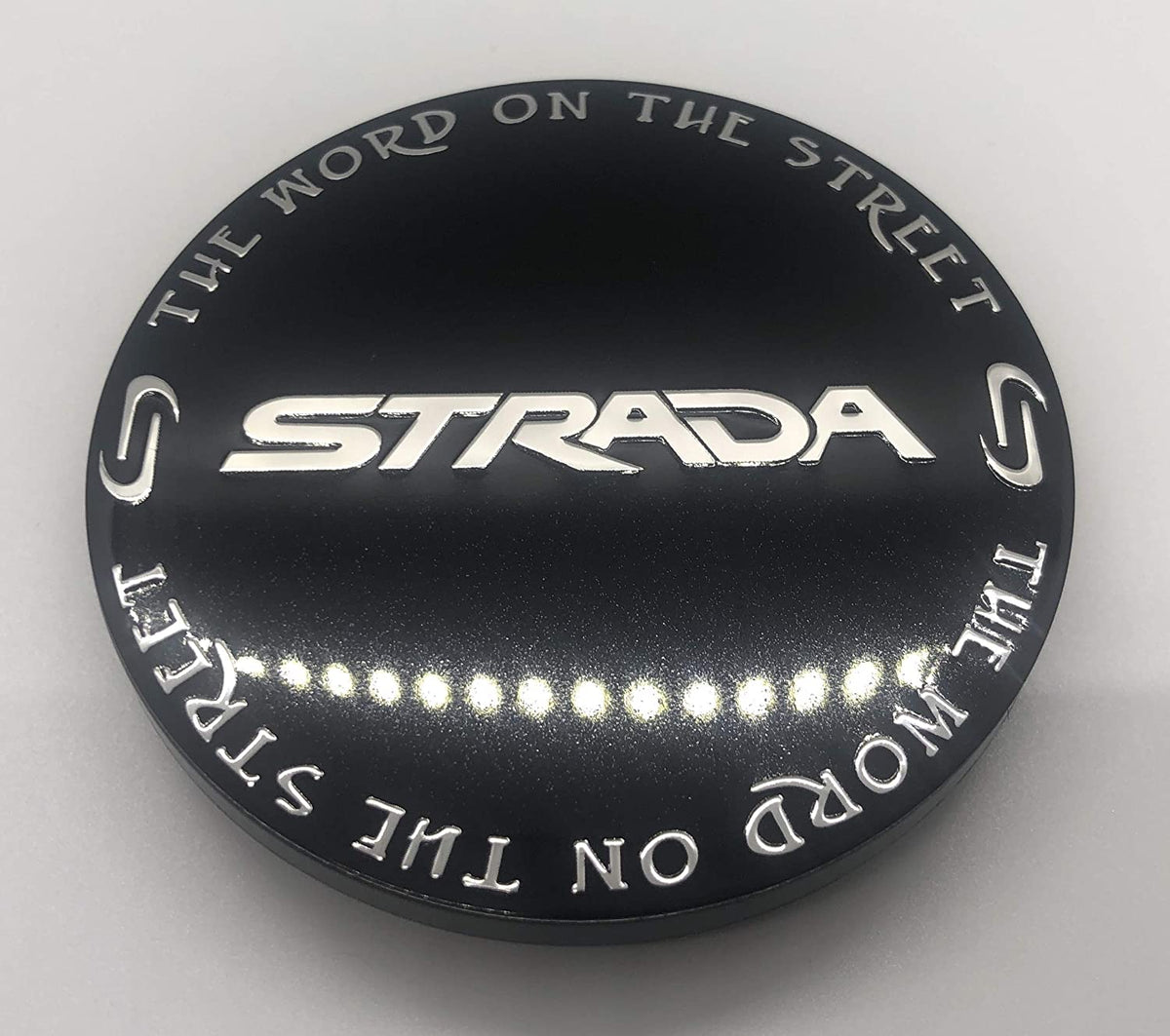 Strada C-225-3 Black Wheel Center Cap (4 Pack) – Wheel Cap Sales