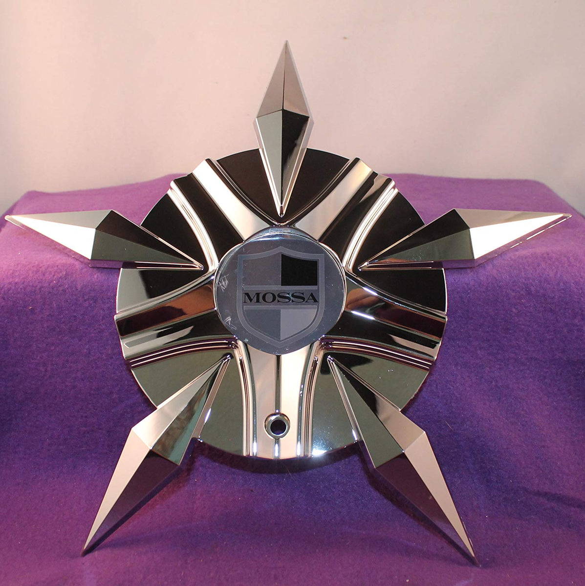 Mossa Wheels Custom Center Cap Chrome (Set of 1) # MS-CAP-L221 Turin-F ...