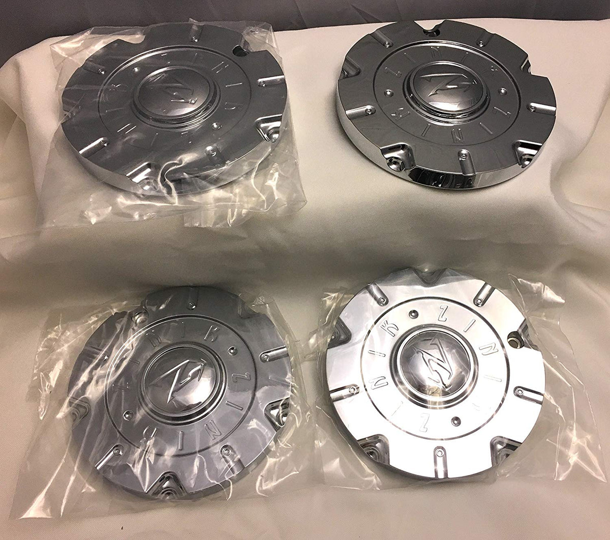 ZINIK Z11 Chrome Wheel Center Cap Set of FOUR pn: Z-11 – Wheel Cap Sales