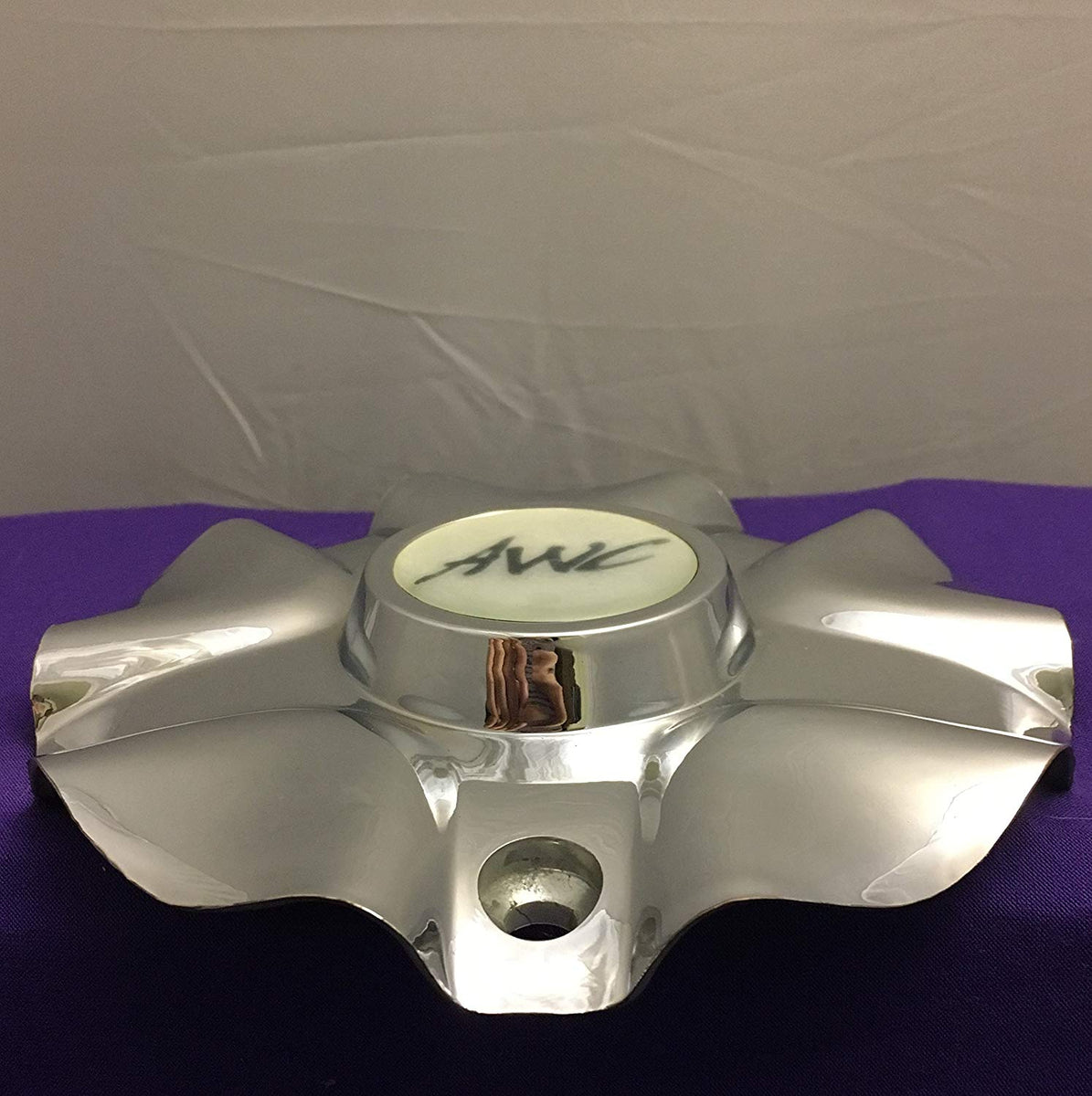 AWC Chrome Wheel Center Cap Set of ONE (1) pn: 98-1211 – Wheel Cap Sales