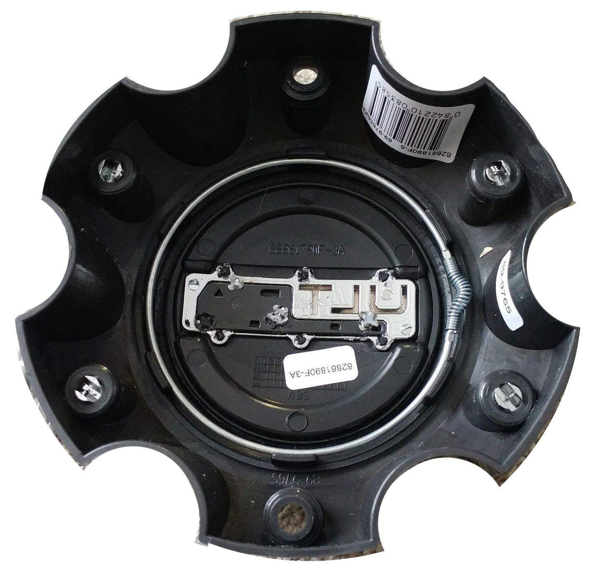 Ultra Motorsports 6 Lug Gloss Black Wheel Center Cap (Qty 1) Pn: 89-97 ...